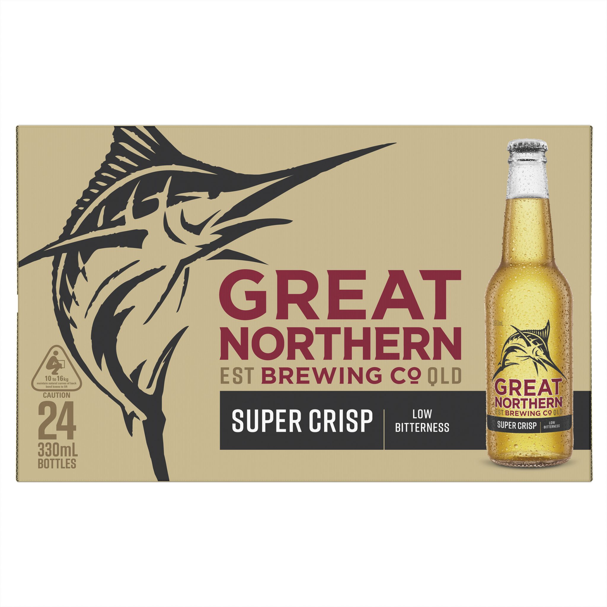 Great Northern Brewing Co. Super Crisp Lager 4x6 x 330mL Bottles ...