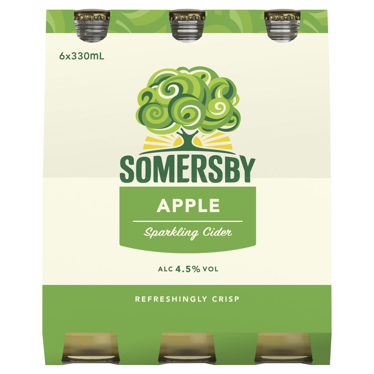 Somersby Apple 4.5% 6 x 330mL Bottle - Local Liquor