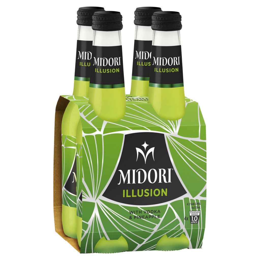 Midori Illusion 4 x 275mL - Local Liquor