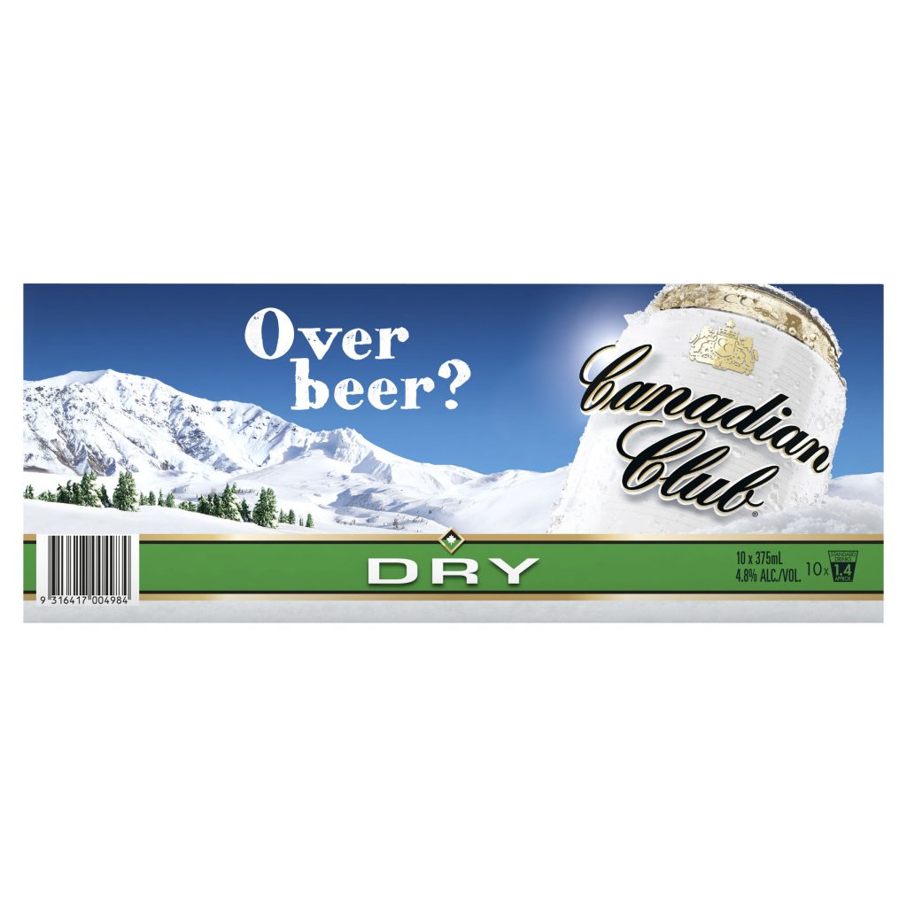Canadian Club & Dry 10 x 375mL Cans - Local Liquor
